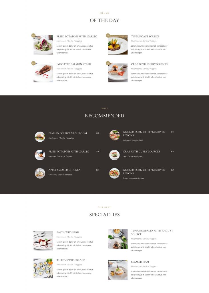 Our Menu - Biga Artisan Bakery & Cafe | Hermanus